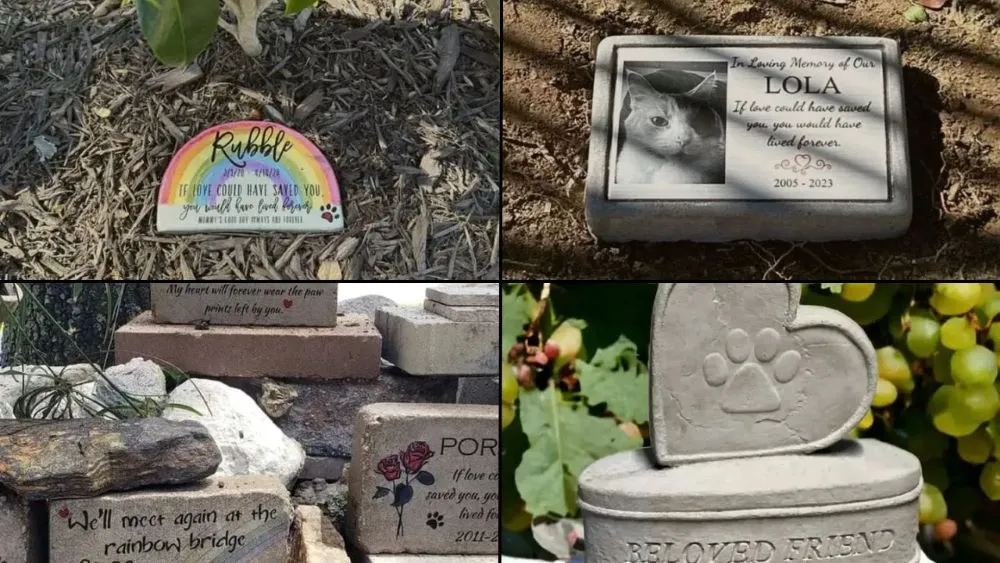 Concrete Memorial Stones - Pet Memory Guide